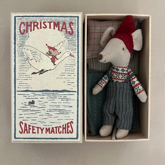 Maileg | Toys | Maileg Christmas Mouse In Matchbox Big Brother | Poshmark